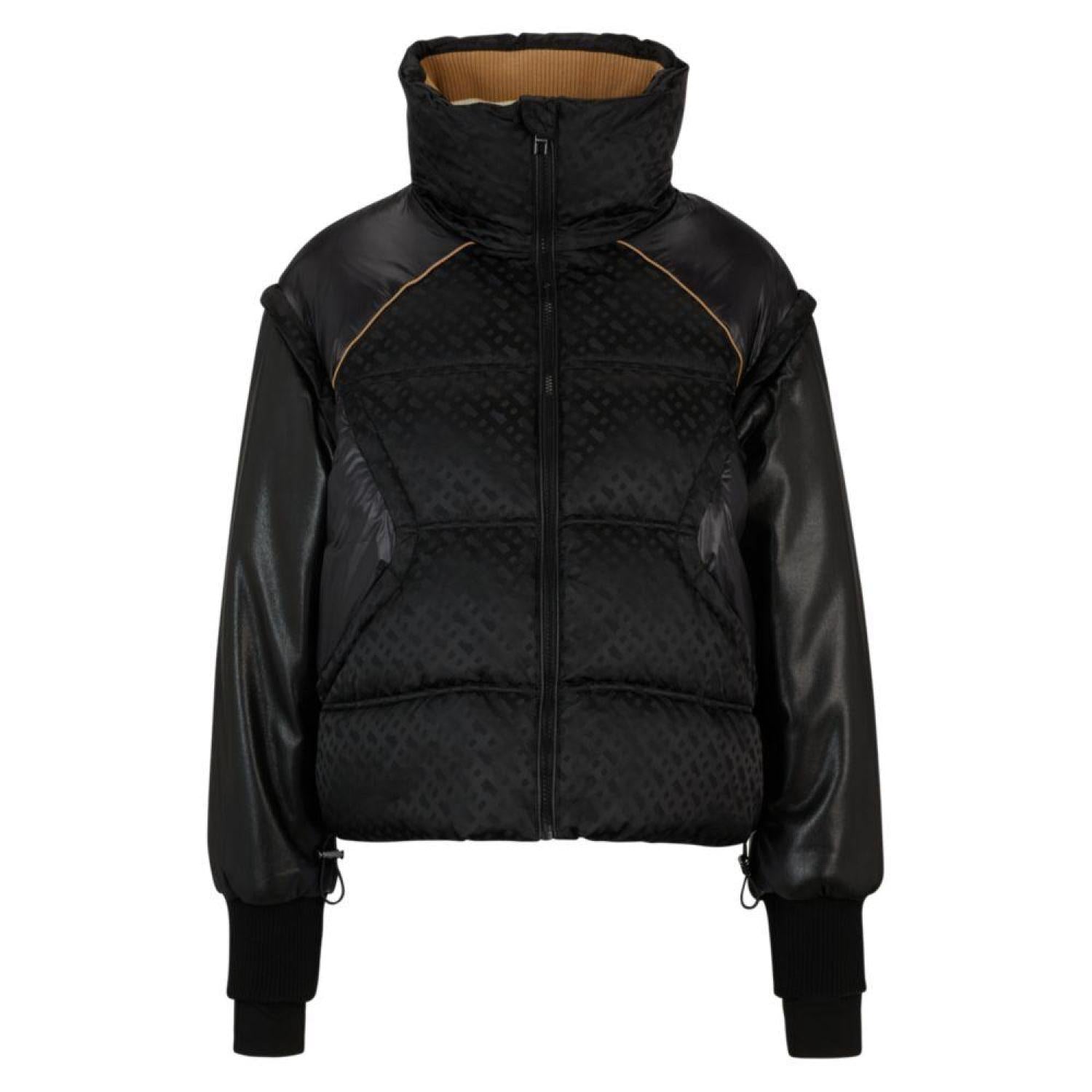 BOSS x Alica Schmidt puffer jacket with zip-off sleeves